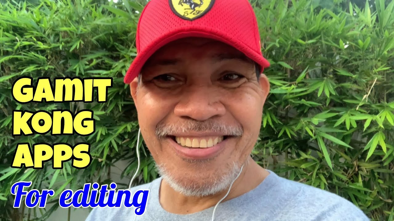 Gamit kong apps for editing - YouTube