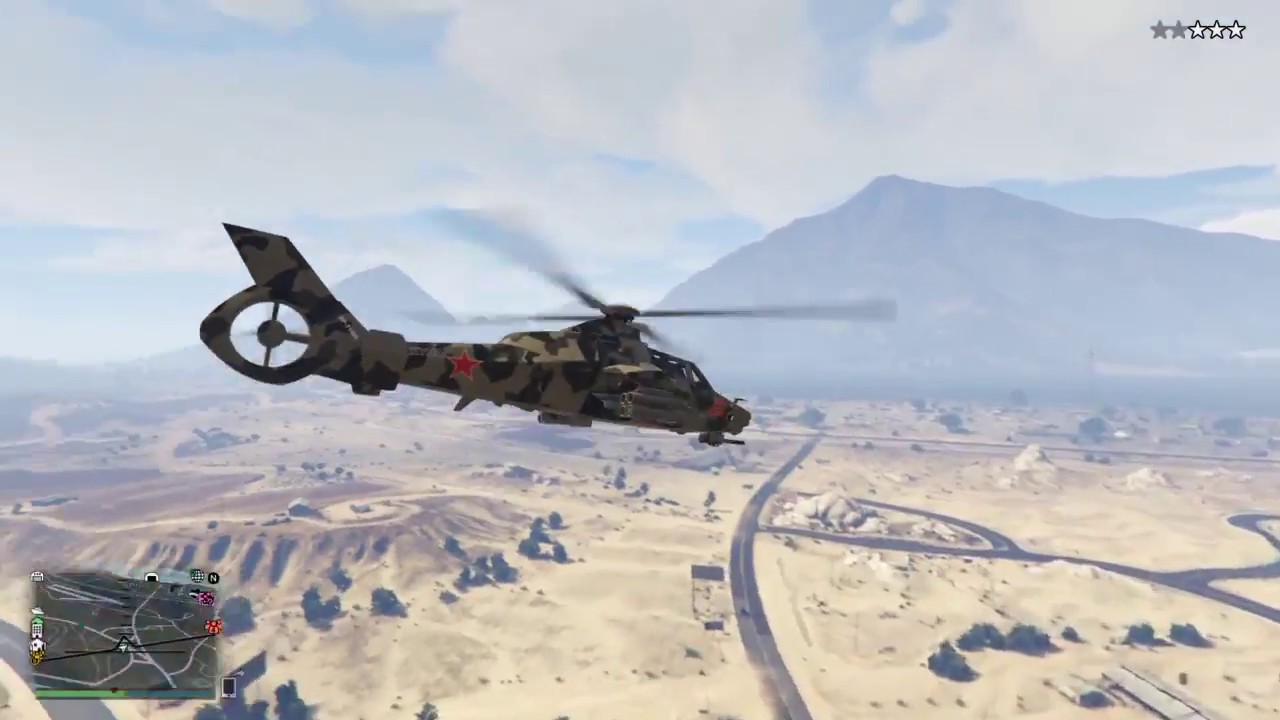GTA Online. Flying the Akula. - YouTube