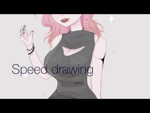 [oc] Speed drawing| #Drawwithyumi | Chill chill 🎵| ibisPaint - YouTube