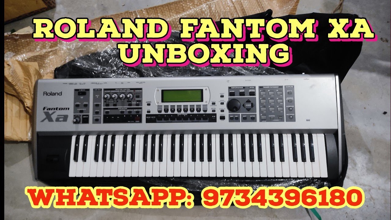 New Roland Fantom Xa Unboxing and Review, रोलैंड फैंटम एक्सए कीबोर्ड ...