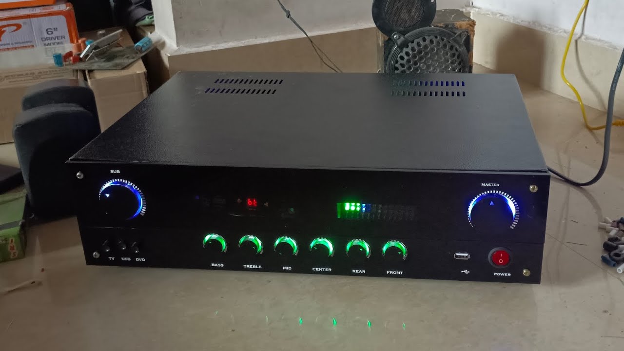 dts MOSFET Amplifier 5.1 - YouTube