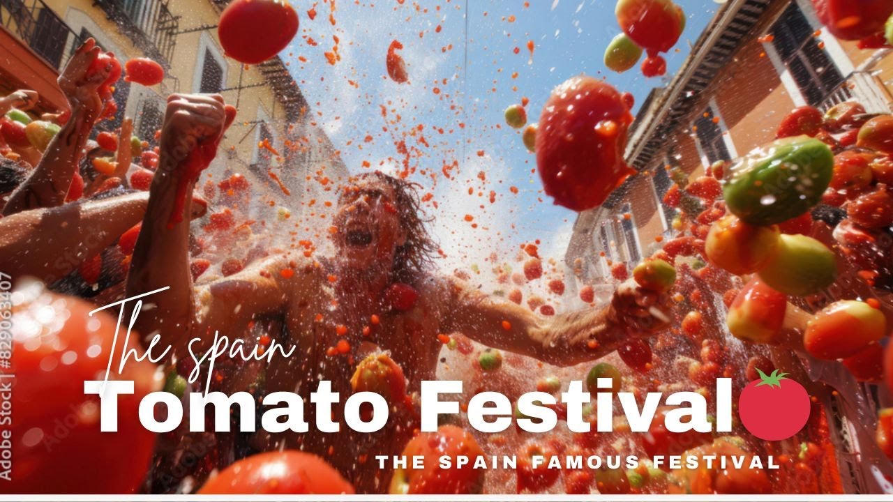 The Tomato Festival In Spain 😨🍅 - YouTube