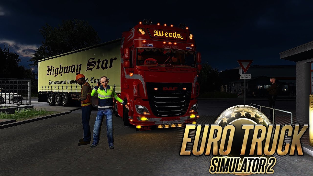 ETS Mods 1.36: DAF 106 510 Weeda By Caspian Customs 1.36.x//Euro Truck ...