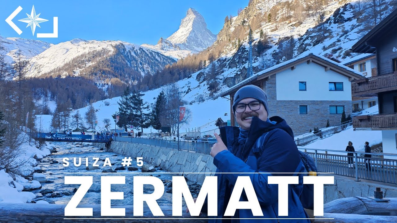 Tour por ZERMATT! Las vistas más IMPRESIONANTES del Matterhorn 4K ...