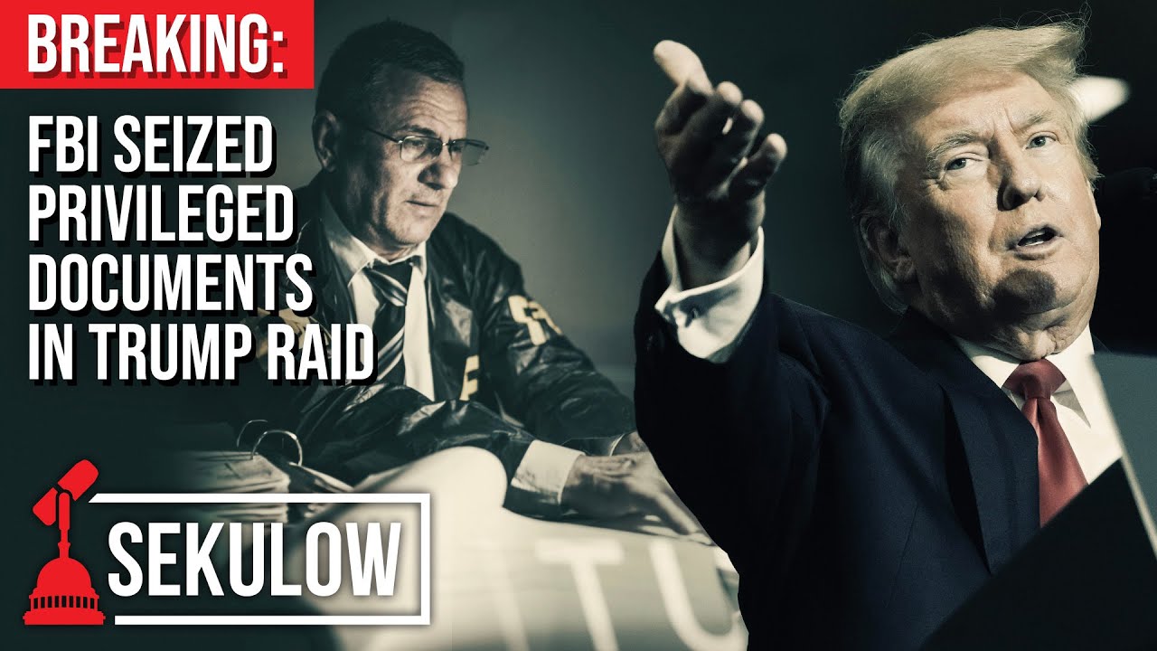 BREAKING: FBI Seized Privileged Documents in Trump Raid - YouTube