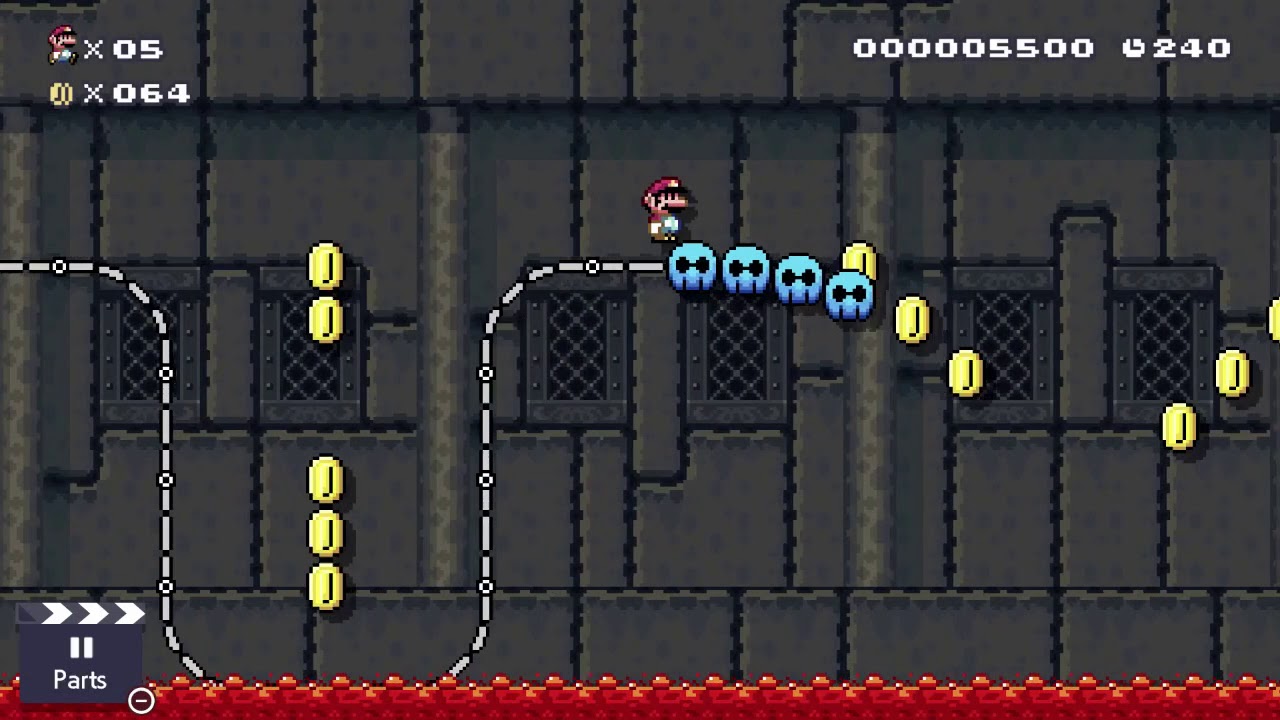 Super Mario Maker 2 – Level 45: Lava Rising - Walkthrough - YouTube