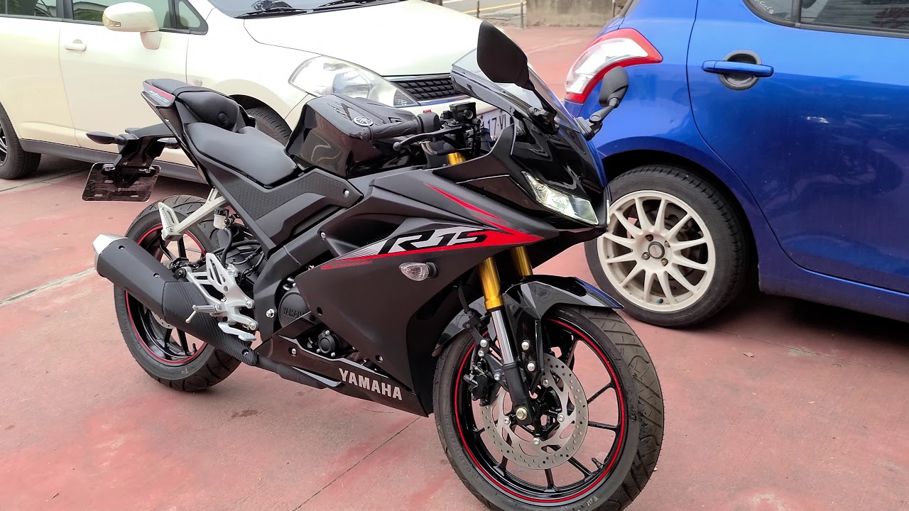 R15倒叉版 買車找老木 20年黑色 - YouTube