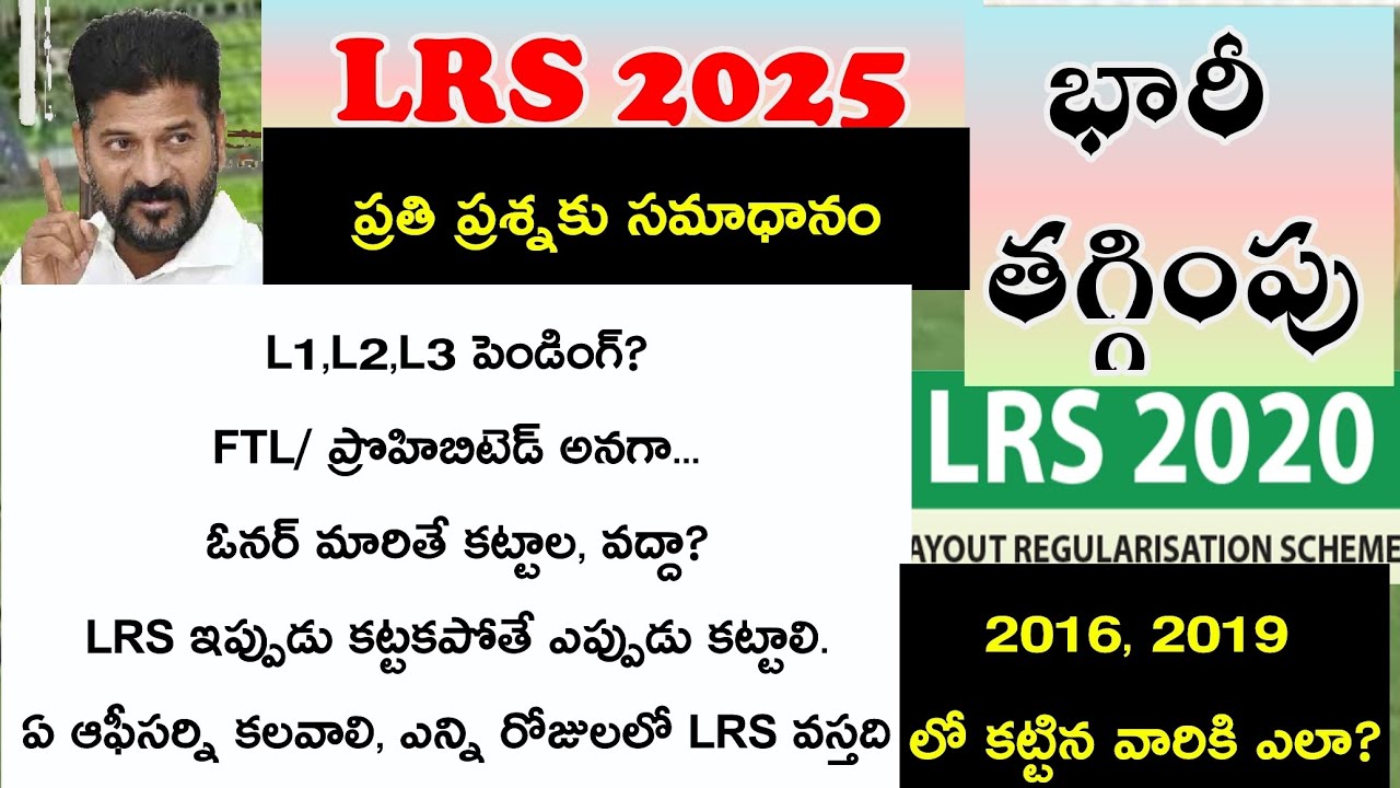 LRS 2020| Latest Video 2025| Answers to every questions| Telangana ...