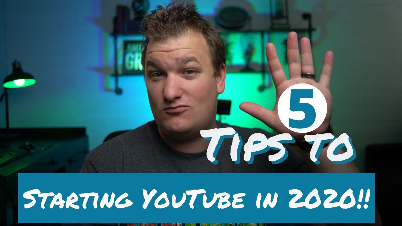 5 Tips to Starting YouTube in 2020! // Good Bye 2019 - YouTube