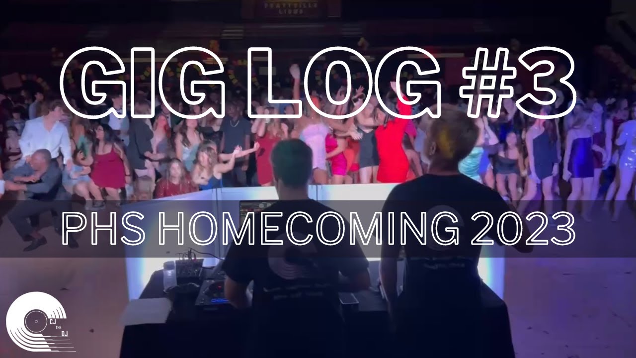 Gig Log #3 PHS Homecoming 2023! - YouTube