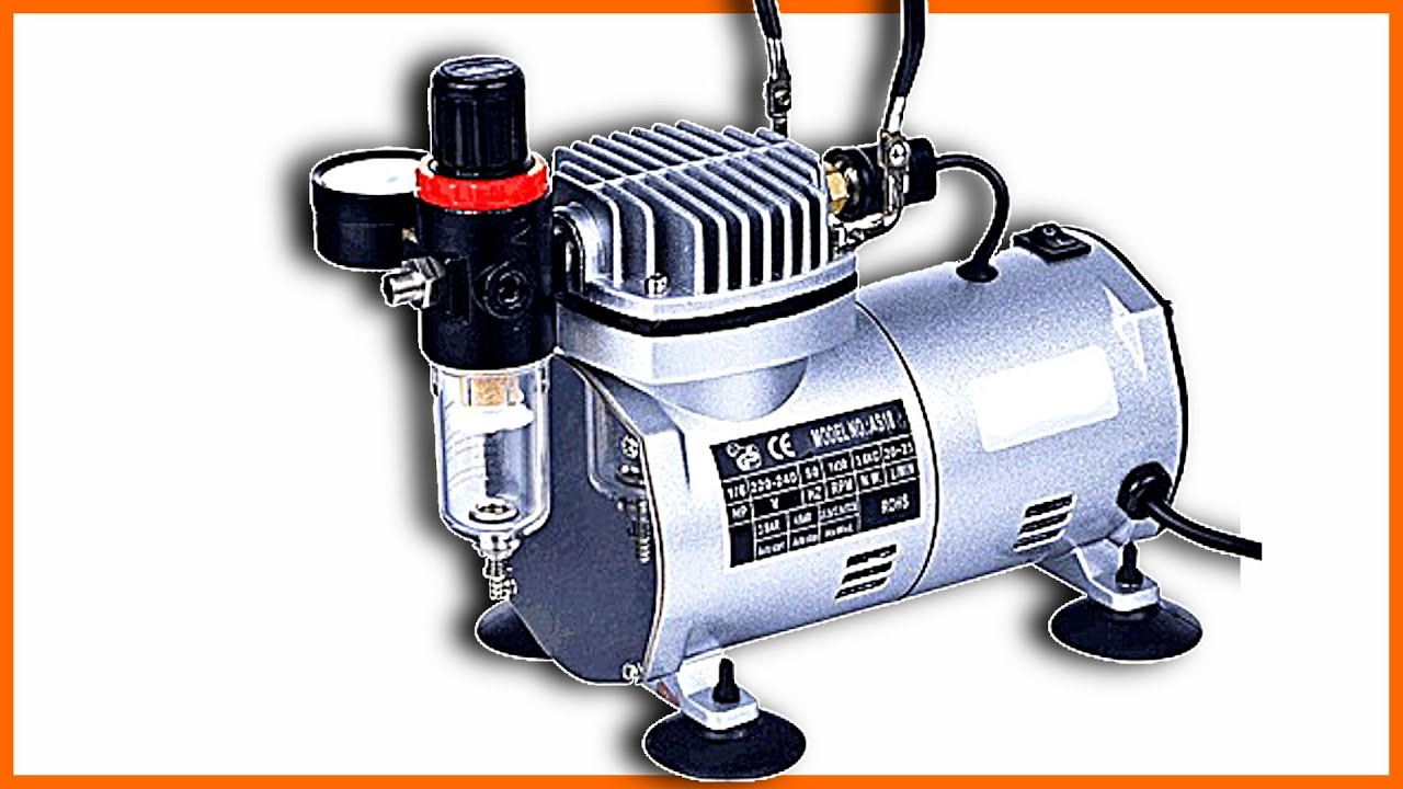 MINI COMPRESSOR ONETOOLS PARA AEROGRAFIA VALE A PENA？ - YouTube