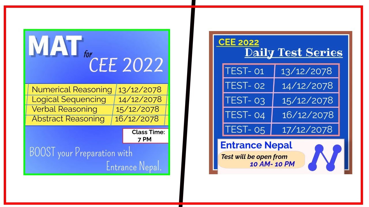 Details about "MAT Class & Daily Test" l CEE 2022 - YouTube