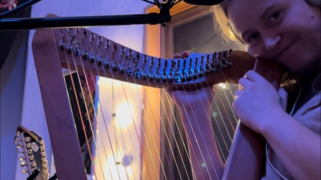 Meditation on G Dorian - Live Harp Looping - YouTube