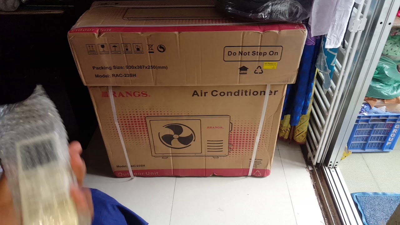 UNBOXING of a Air Conditioner of RANGS. - YouTube