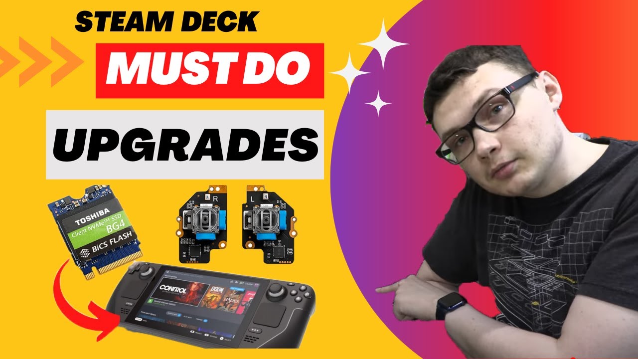 🎮MUST DO UPGRADES TO YOUR STEAM DECK WILL IMPROVE YOUR GAMEPLAY - YouTube