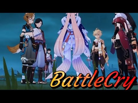 Genshin Impact || Resistance Vs Shogun Army - BATTLECRY (AMV) - YouTube