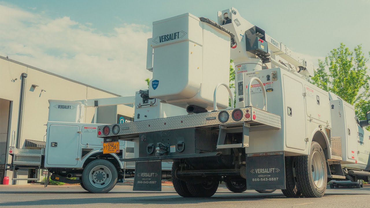 Versalift Units Available from Owen Equipment! - YouTube