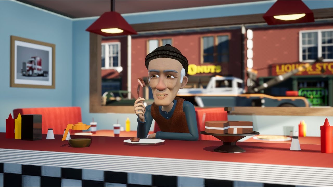 Diner Food | Animation By Claudia Ciancio - YouTube