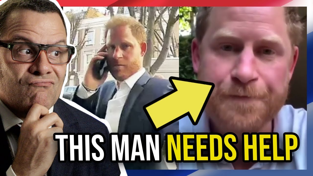 Harry is in pain (and he can no longer hide it) - YouTube