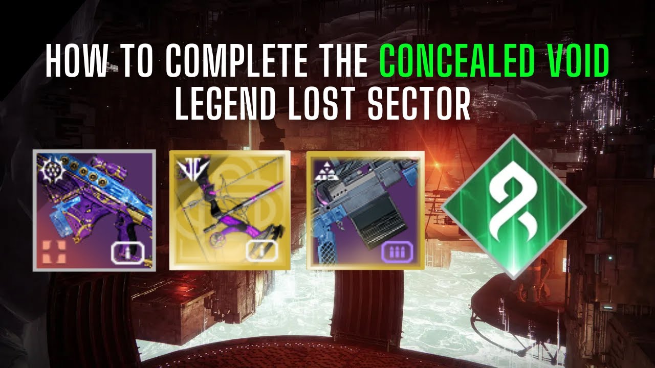 How To Complete the CONCEALED VOID Legend Lost Sector | Season of the Witch Lost Sector Guide ...