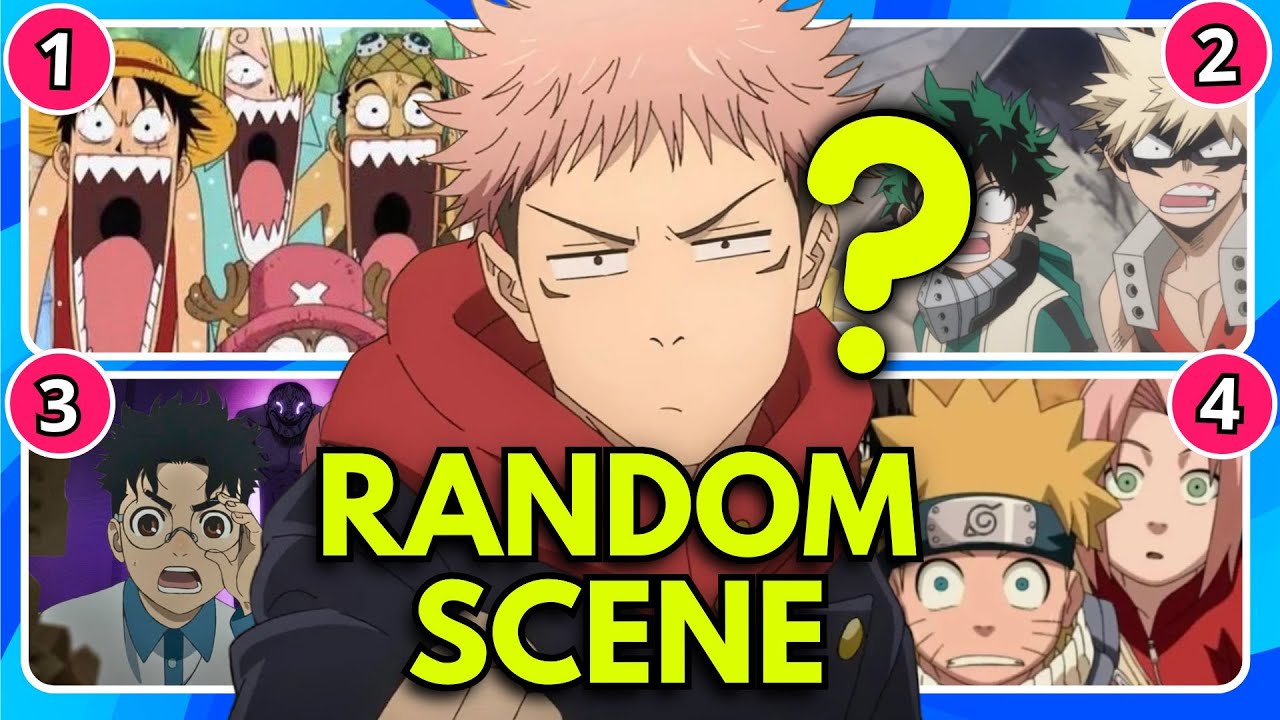 CAN YOU GUESS THE ANIME BY ITS RANDOM SCENE? 🎬🤔⌛ - YouTube