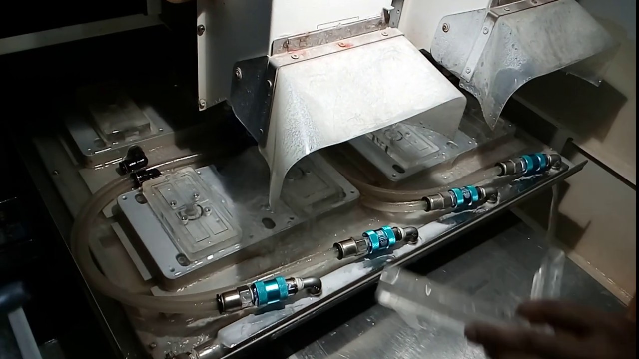 India glass making company visit||Glass CNC|| 2 Head CNC machine ...