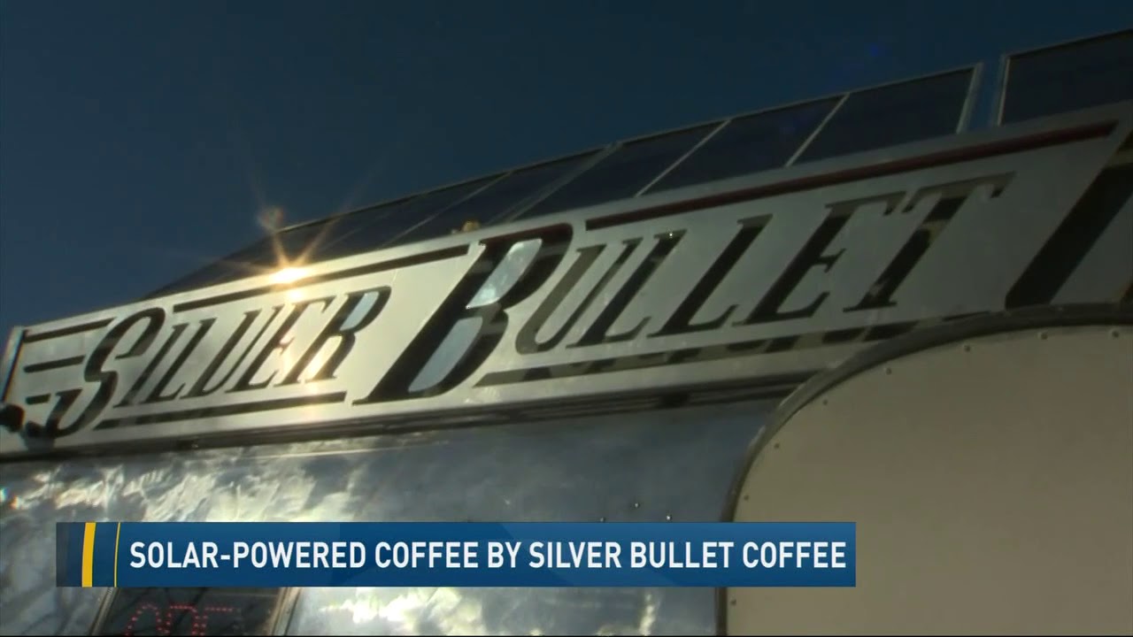 Solar-powered coffee by Silver Bullet Coffee - YouTube