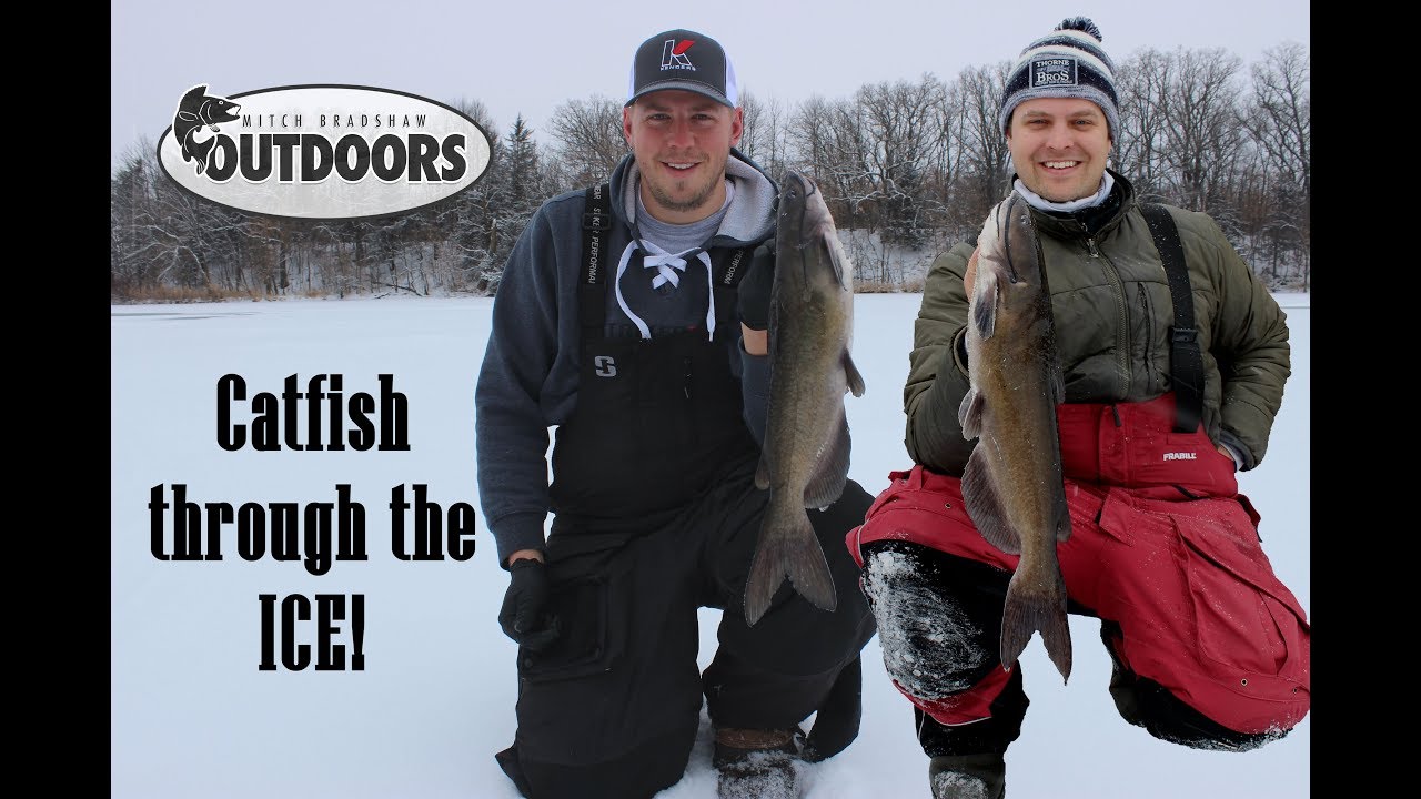 Catfish through the ICE - YouTube