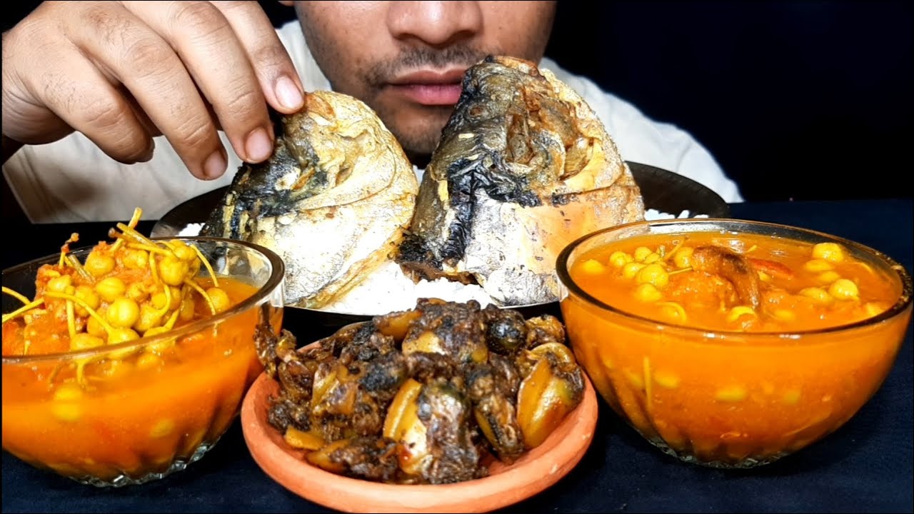 FISH FRY, WILD FRUIT RAI CURRY, SHIP CURRY AND RICE EATING - YouTube