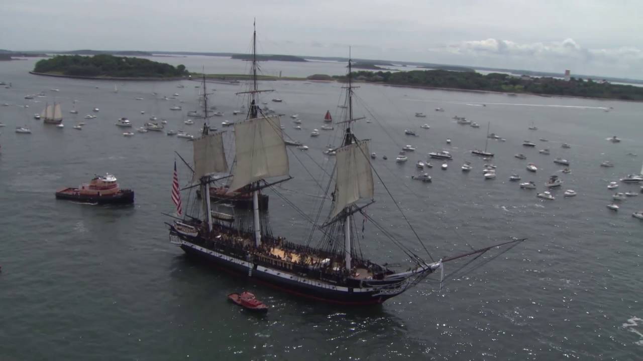 USS Constitution Under Sail, August 19, 2012 - YouTube
