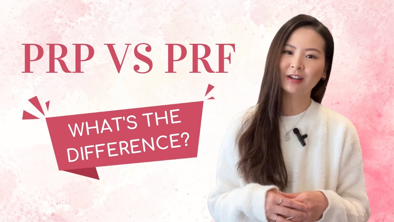 PRP VS PRF (what are they? what are the differences?) - YouTube