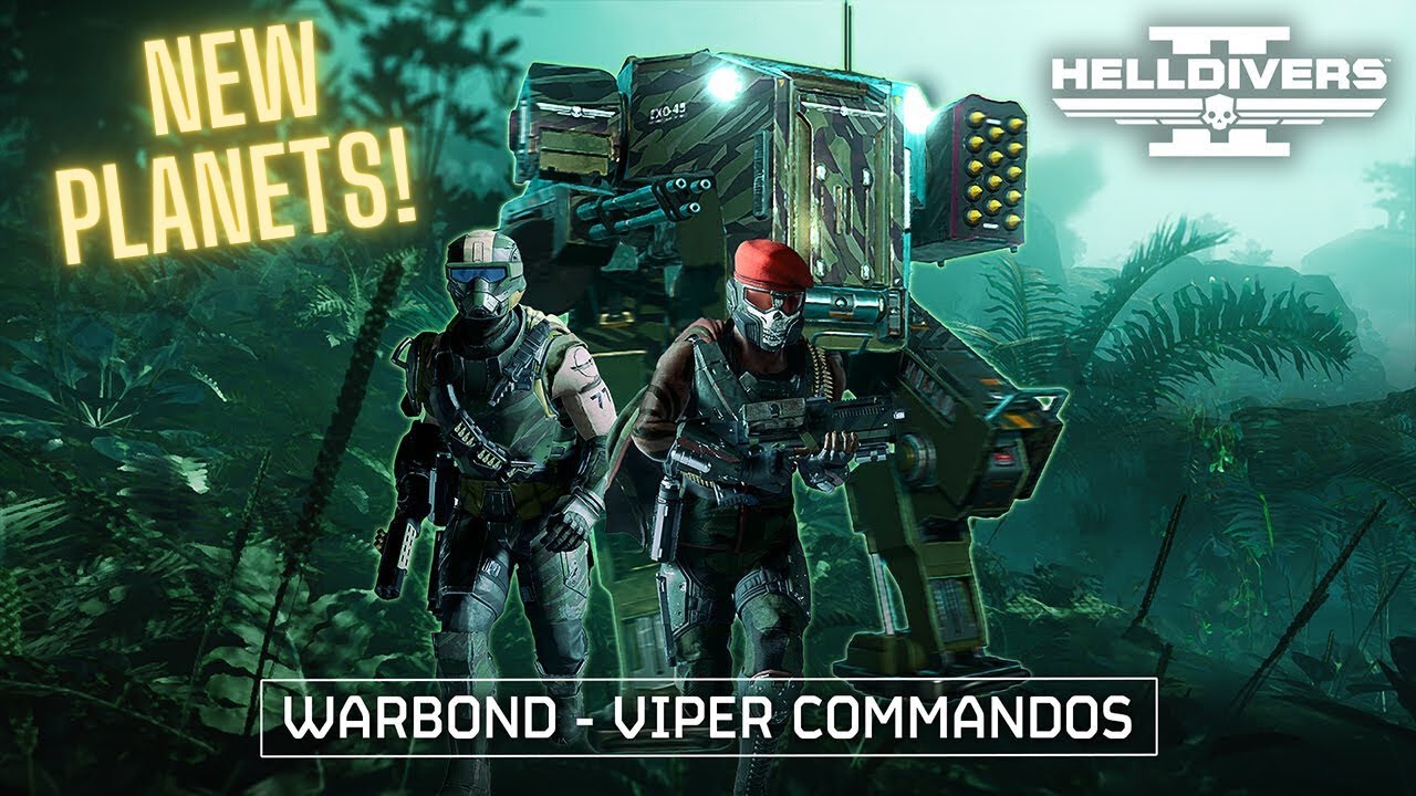 Helldivers 2! Viper Commandos Part 2 - YouTube