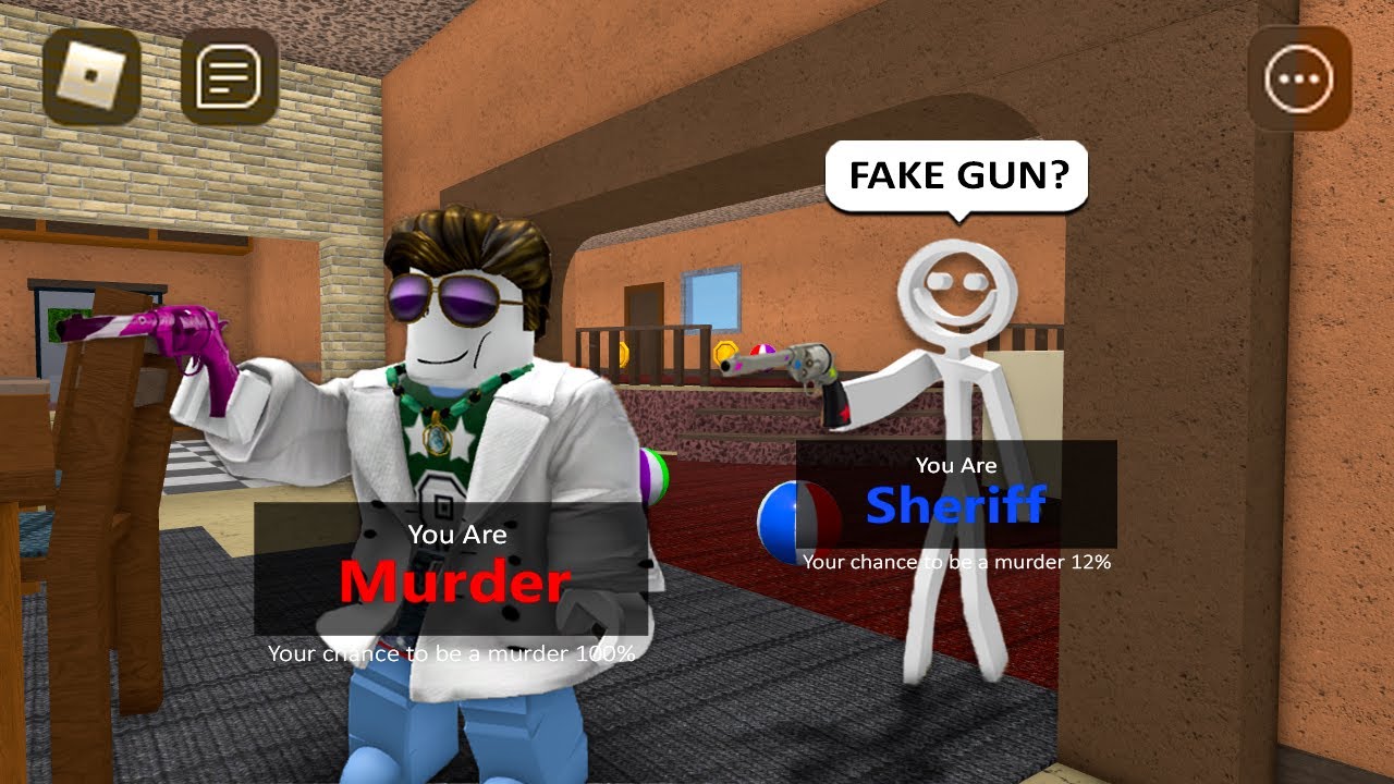 ROBLOX Murder Mystery 2 Funny Moments (MURDERER TIME MEMES) #15 - YouTube