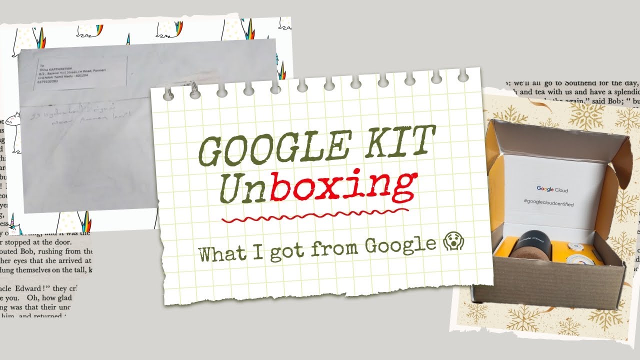 Unboxing the Google Surprise: My Amazing Gift from Google ...