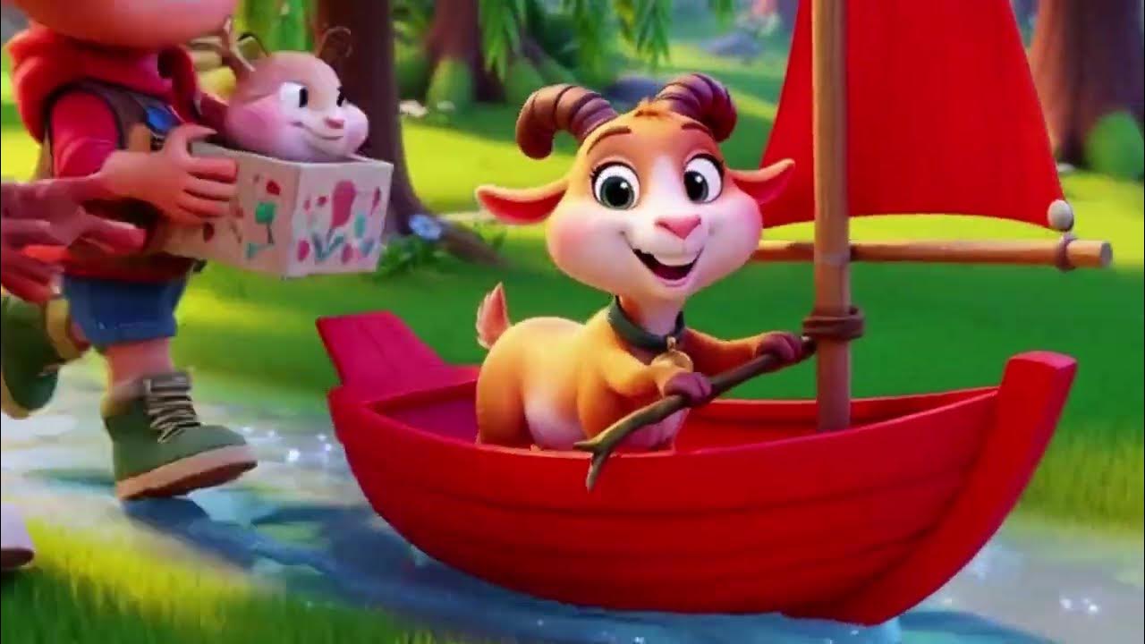 A Hunting We will Go Kids Nursery Rhymes - YouTube