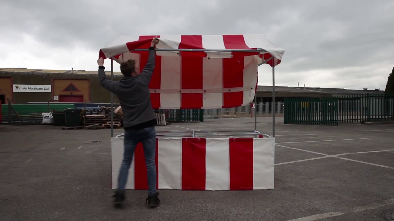 How to build a Market Stall - YouTube