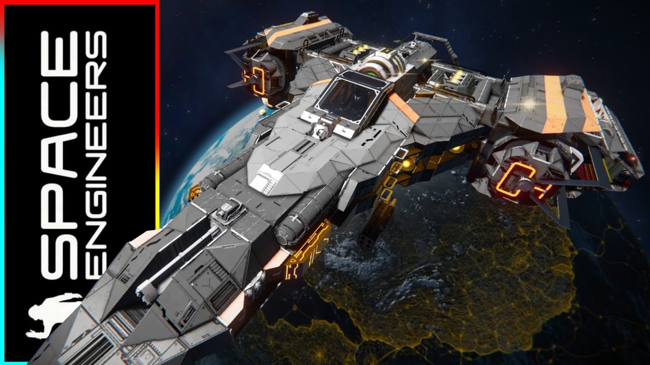 The Arcadia Jump Ship! - Space Engineers - YouTube