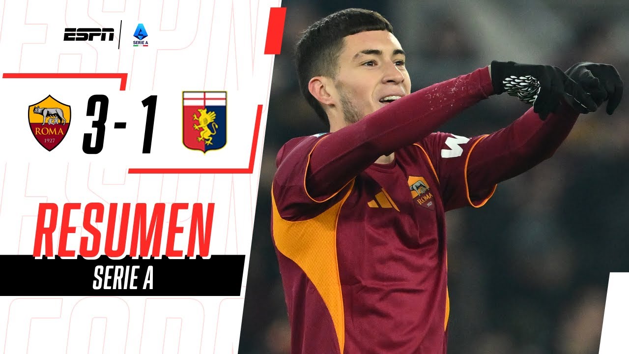 EL ARGENTINO SOULÉ ANOTÓ Y LA ROMA CERRÓ EL 2025 CON VICTORIA | Roma 3 ...
