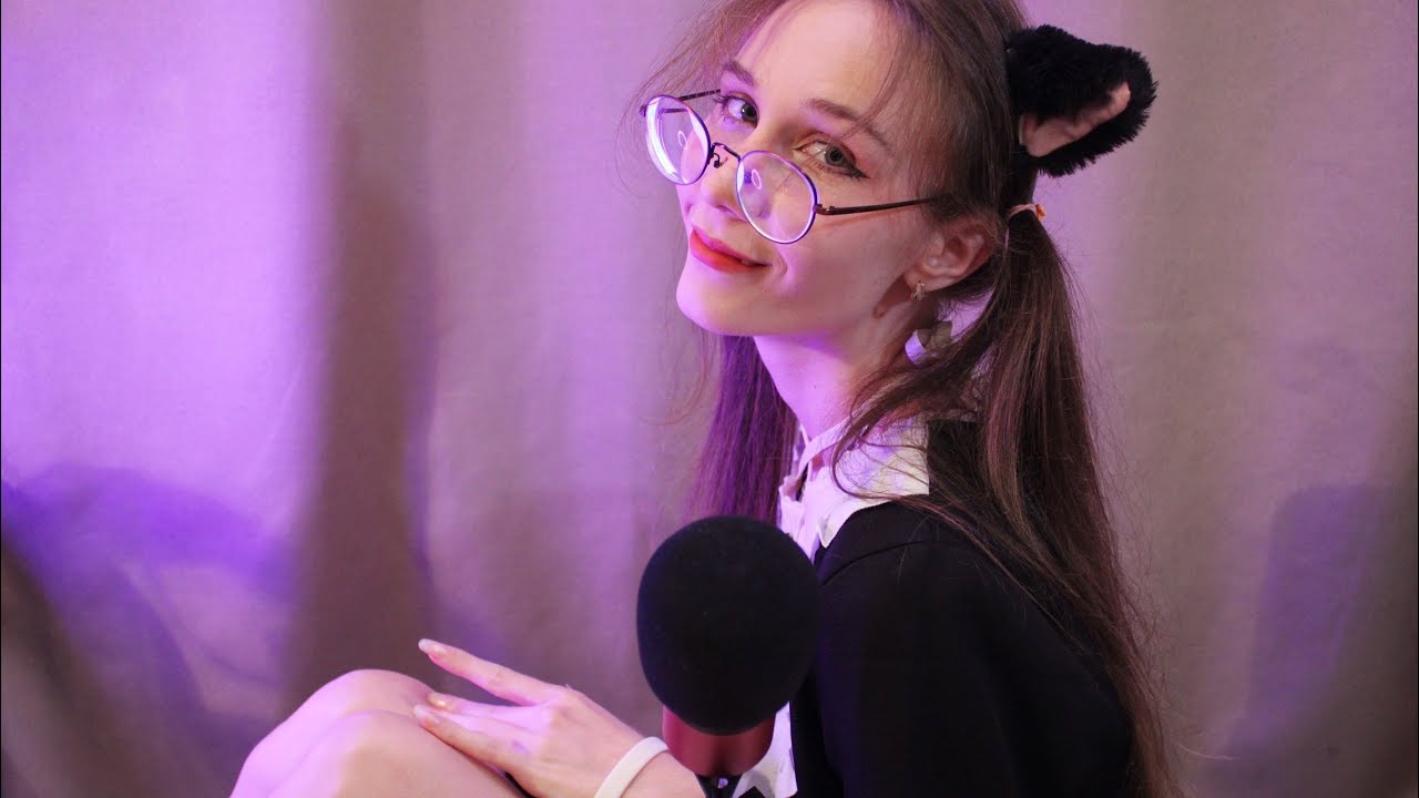 АСМР Звуки рта ликинг неразборчивый шепот поцелуи дыхание ♡ Asmr