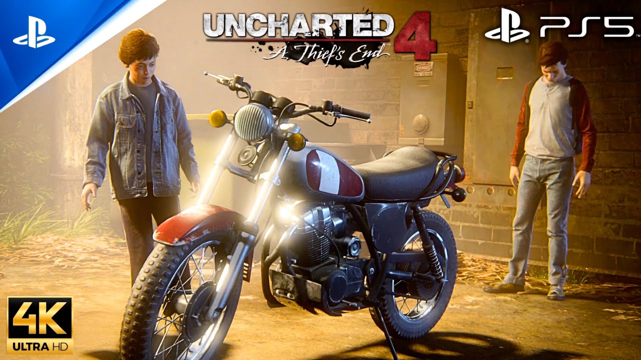 Uncharted 4 | Thief's End Chapters 1 | The Lure of Adventure | 4k 60fps ...