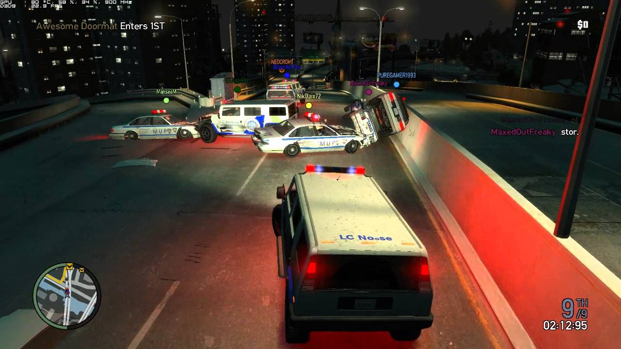 GTA IV: ORF Event - November 17th, 2012 - BUSTED! x10 [HD] - YouTube