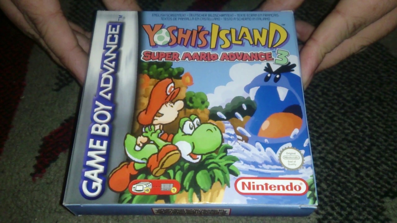 Nostalgamer Unboxing Super Mario Advance 3 Yoshis Island On Nintendo ...
