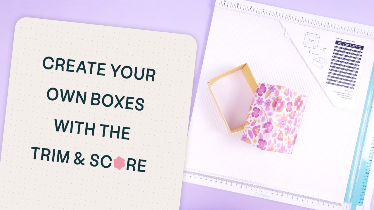 Tutorial: How to Make Your Own Boxes 📦 Craftelier - YouTube