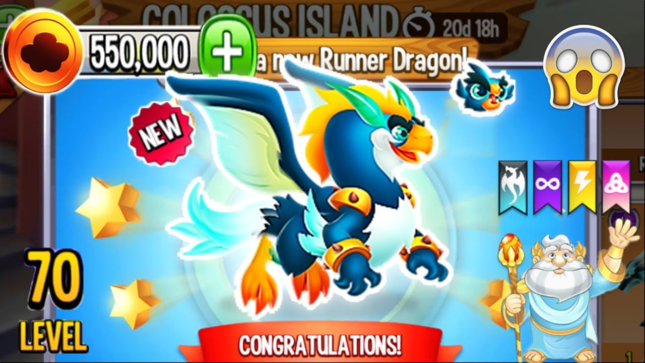 Dragon City: Puffin Dragon, plus all Pearl Tower Island | Completed ...