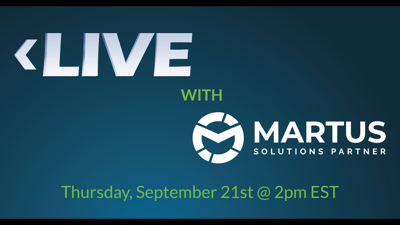 RKL23 Martus Solutions Live Q&A - YouTube