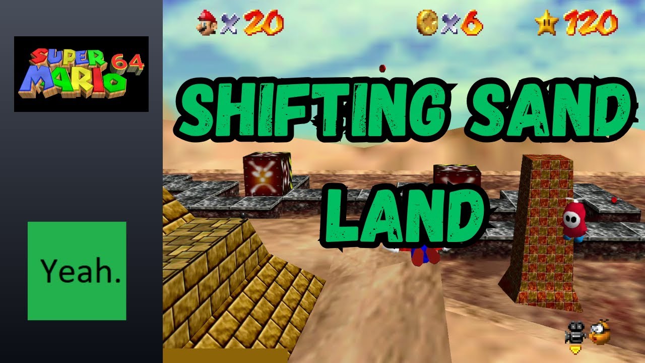 [PB] Shifting Sand Land in ~6:02 - Super Mario 64: Stage RTA (EMU ...