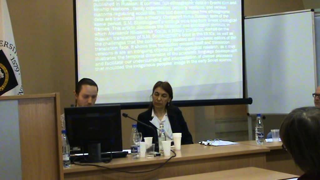 Anna Sirina and Vladimir Davydov "Book of S. М. Shirokogoroff..." - YouTube