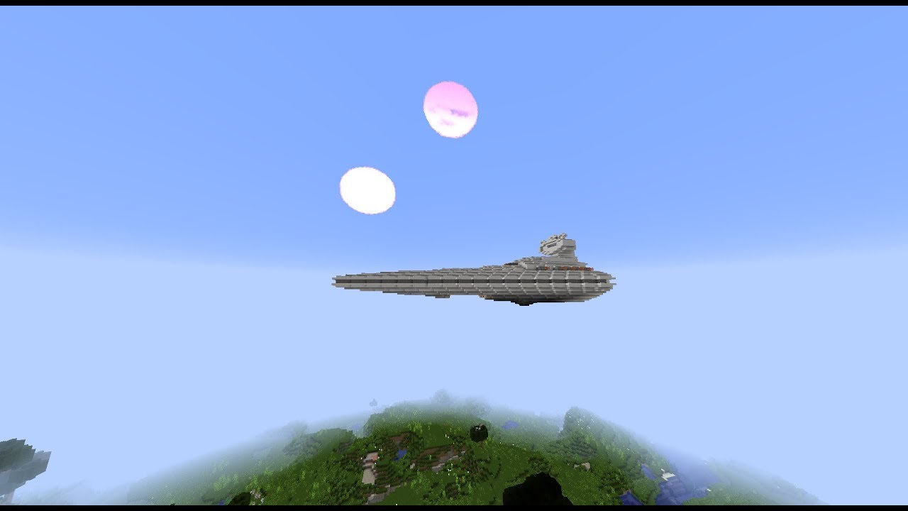 Minecraft: Star Wars: Destructor estelar Escala 1/20 - YouTube