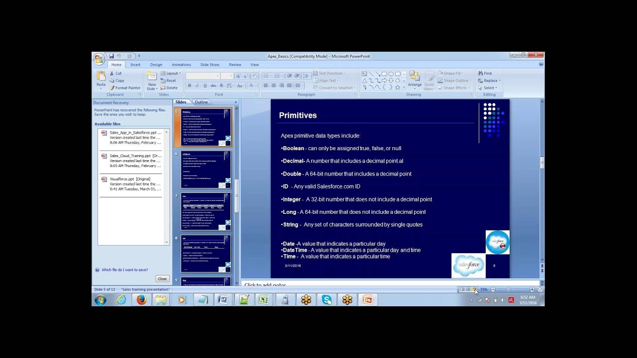 Basics Of Apex Programming Jeet Youtube