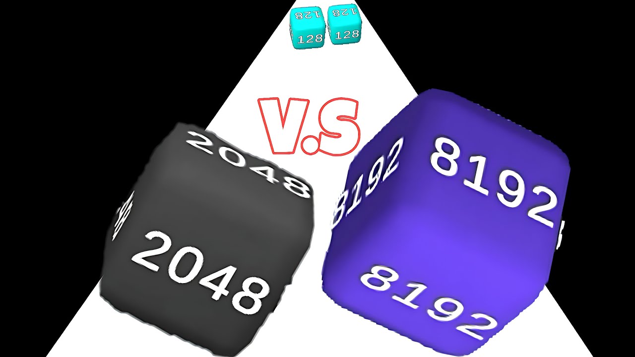 2048 HOLE : Level Up Cubes Hole - Math Gameplay (Reach 8192) - YouTube